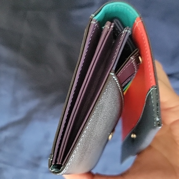 Mywalit | Bags | Nwt Mywalit Leather Bifold Wallet | Poshmark